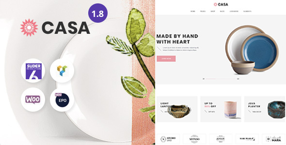 Ceramic Website Templates from ThemeForest