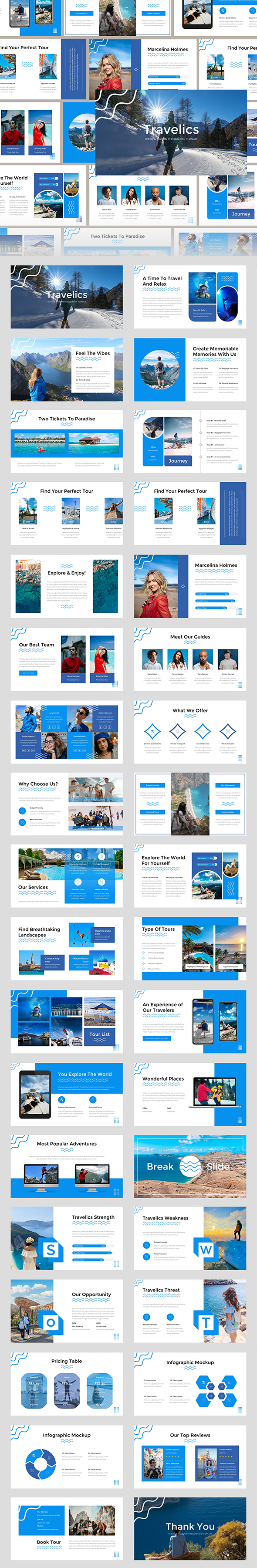 Travel PowerPoint Templates | GraphicRiver