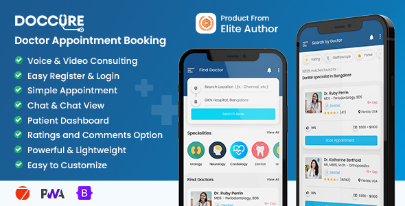 Doccure Website Templates from ThemeForest