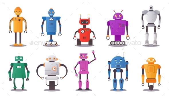 Bot Graphics, Designs & Templates from GraphicRiver