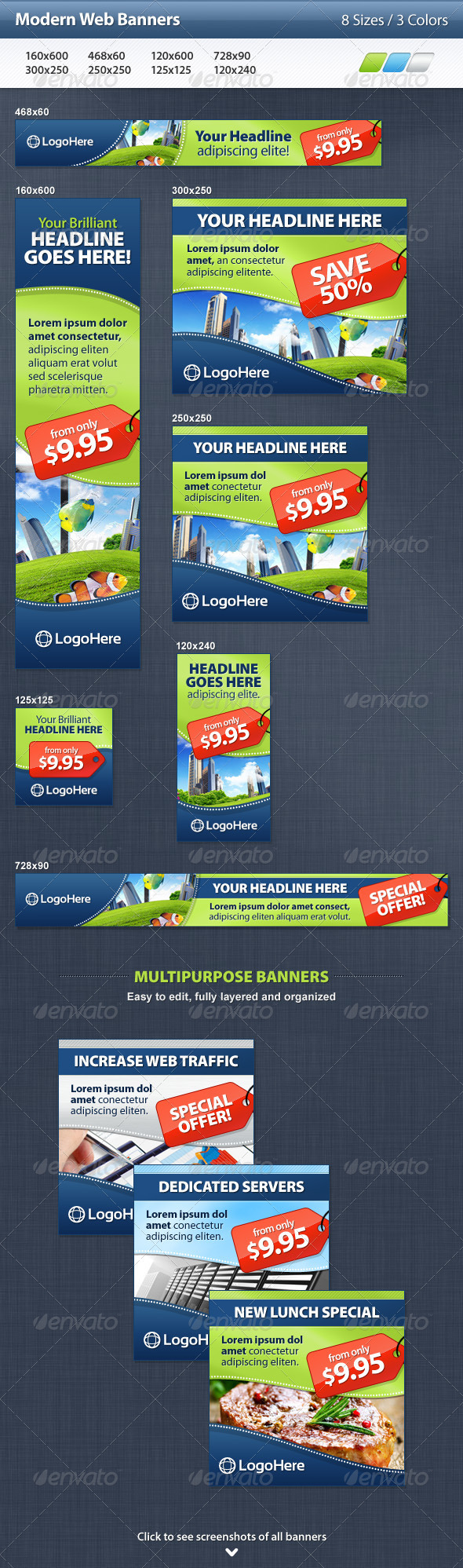 Banners & Ad Templates from GraphicRiver