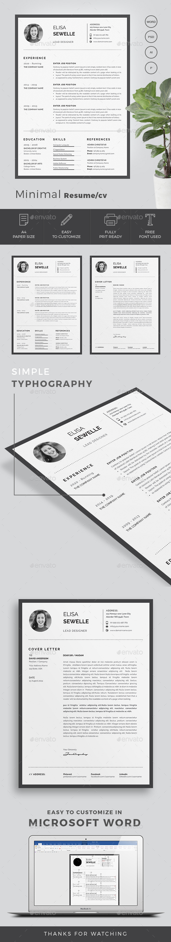Resume Graphics, Designs & Templates from GraphicRiver