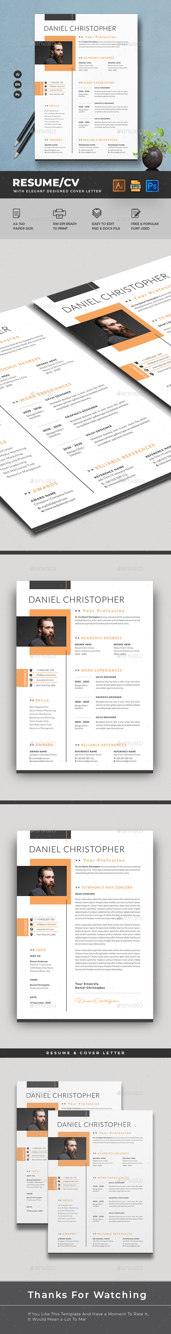 Resume Graphics, Designs & Templates from GraphicRiver