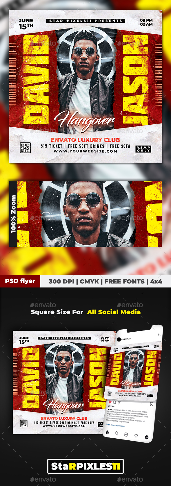 Dj Graphics, Designs & Templates from GraphicRiver