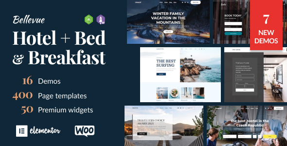 Hotel Website Templates from ThemeForest