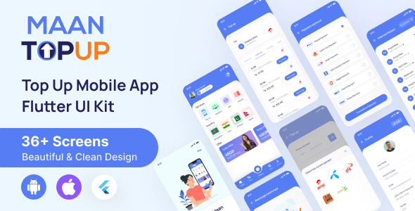 Mobile Recharge Mobile App Templates | CodeCanyon