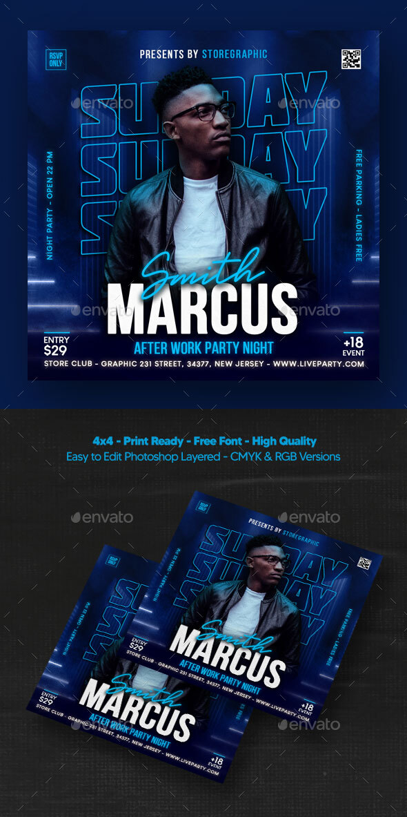 Dj Graphics, Designs & Templates from GraphicRiver
