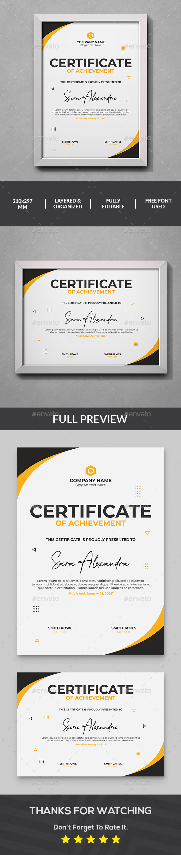 Certificate Stationery and Design Templates from GraphicRiver