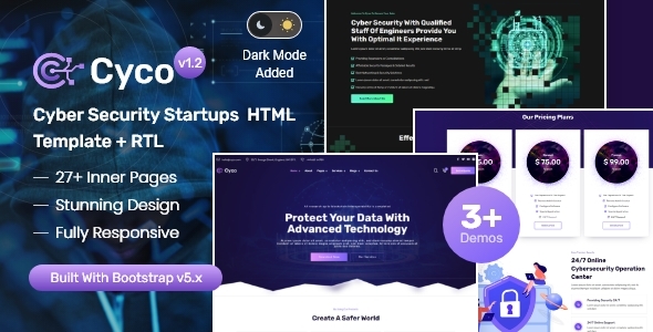 Cyber Website Templates | ThemeForest