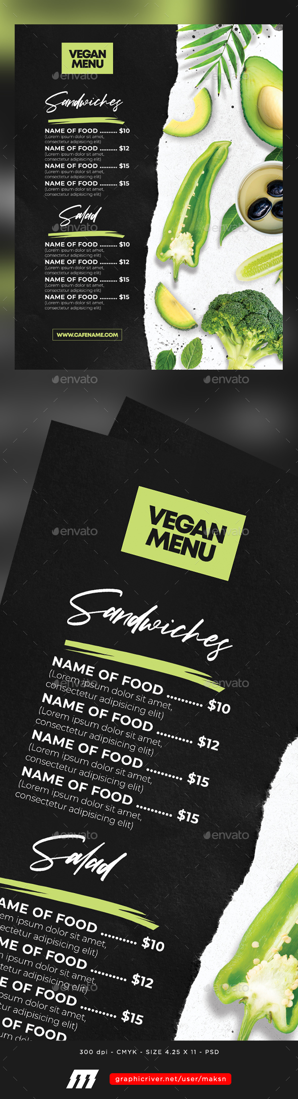 Menu Graphics, Designs & Templates from GraphicRiver