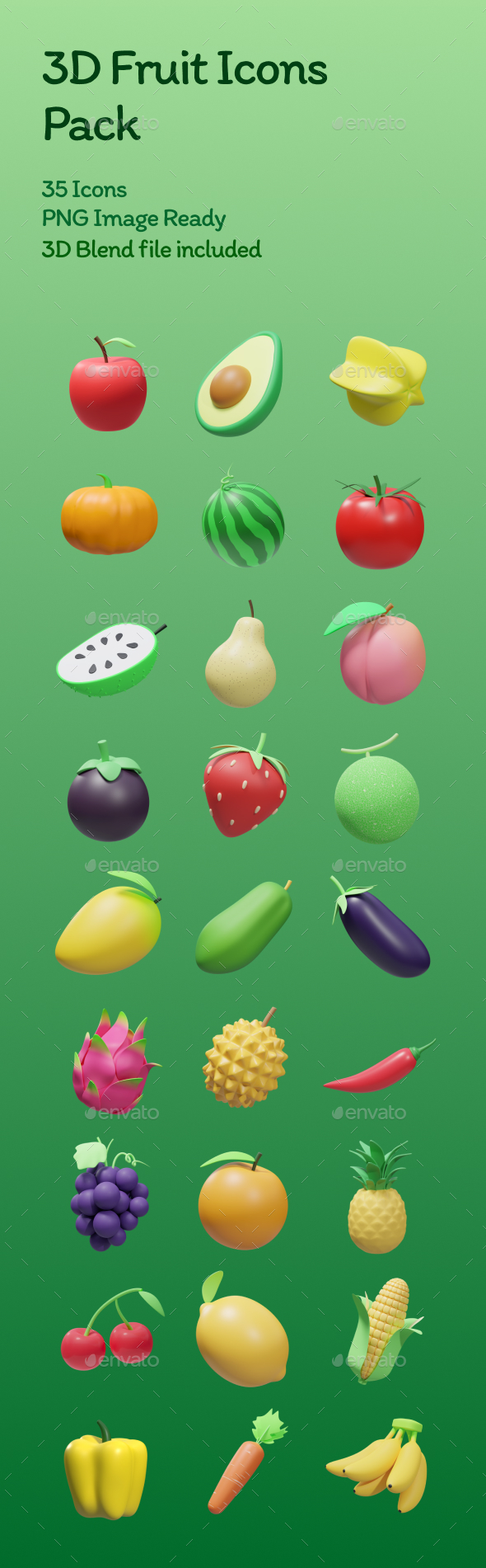 Fruit Graphics, Designs & Templates from GraphicRiver