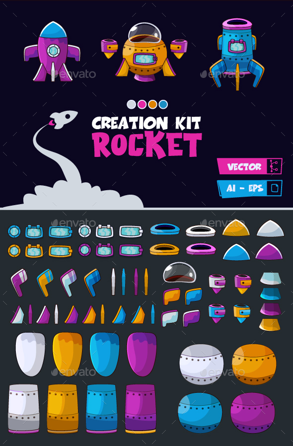 Rocket Graphics, Designs & Templates from GraphicRiver