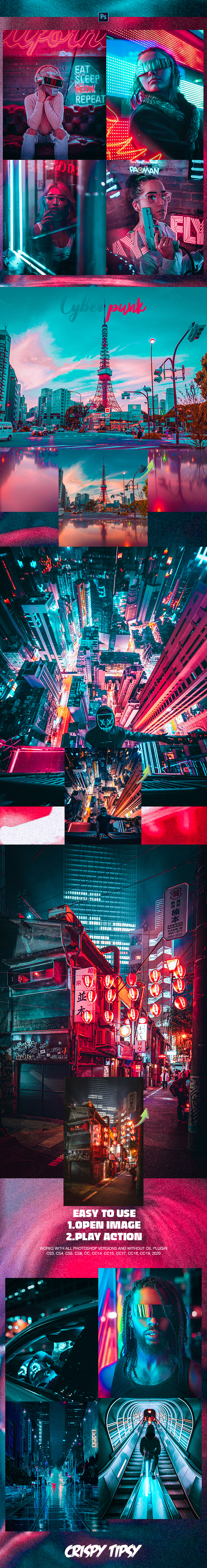 Cyberpunk Graphics, Designs & Templates | GraphicRiver