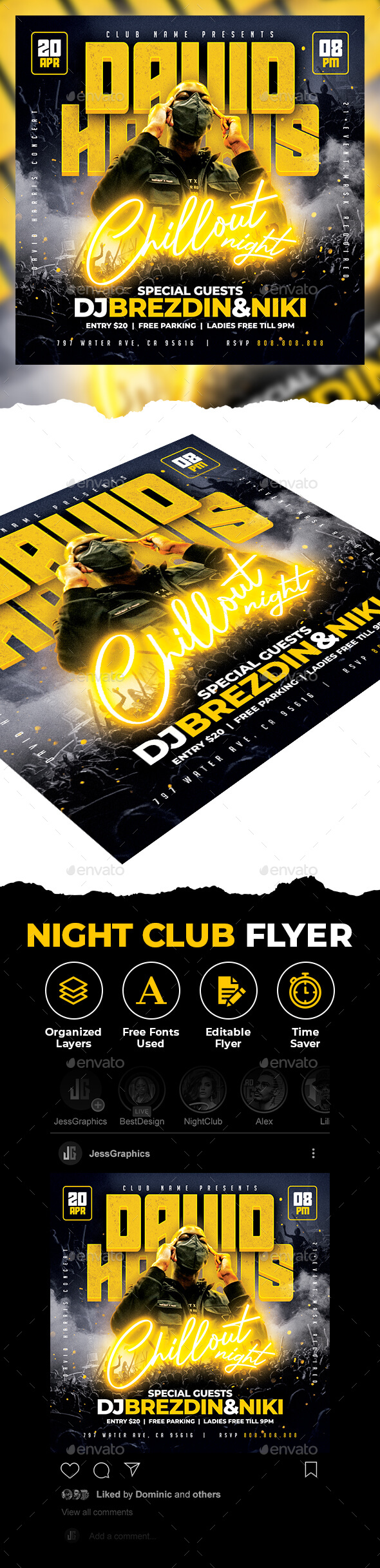 Concert Graphics, Designs & Templates from GraphicRiver