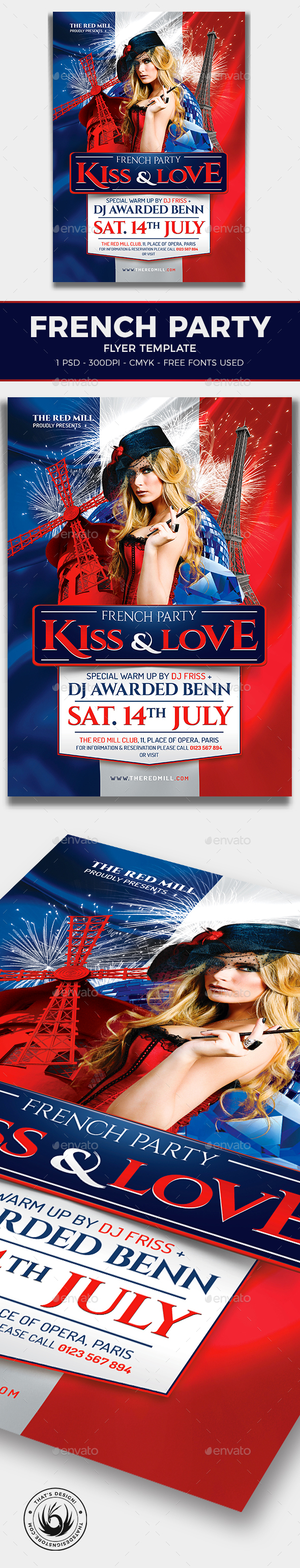 French Graphics, Designs & Templates | GraphicRiver