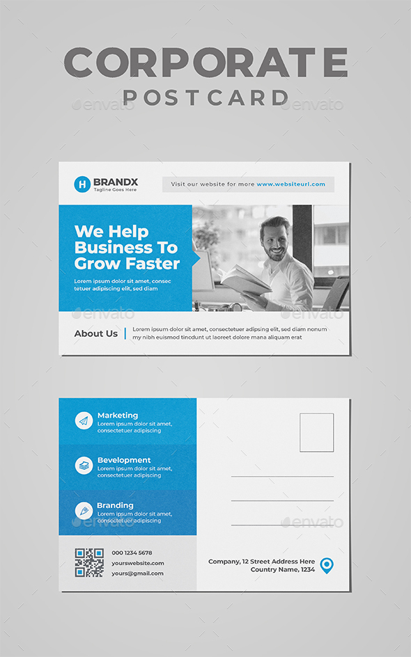 Postcard Graphics, Designs & Templates from GraphicRiver