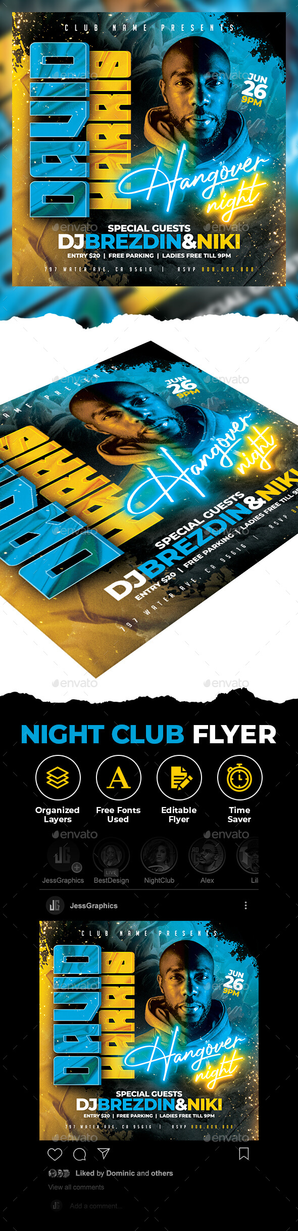 Concert Graphics, Designs & Templates from GraphicRiver