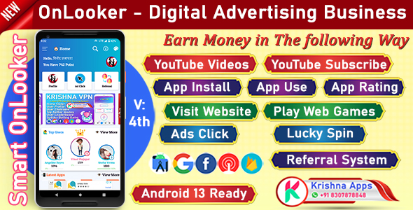 Make A Earning App With Mobile App Templates from CodeCanyon