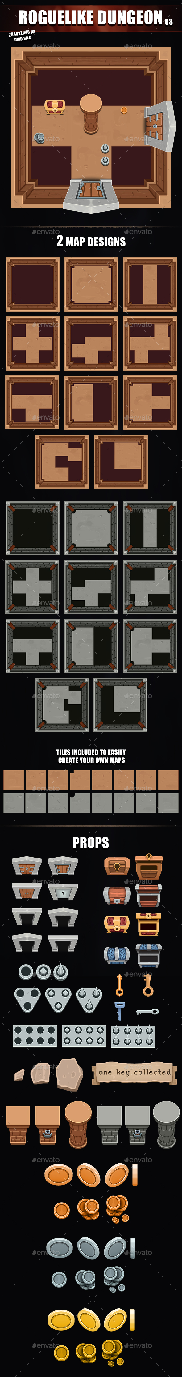 Top-down 2D Game Assets from GraphicRiver