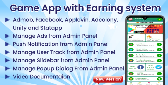 Make A Earning App With Mobile App Templates from CodeCanyon
