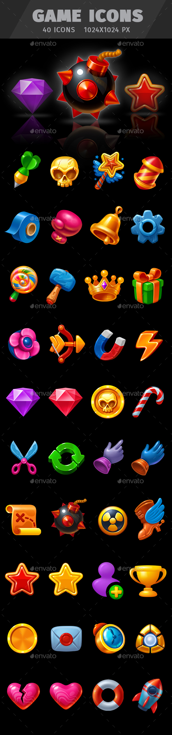 Game Assets from GraphicRiver