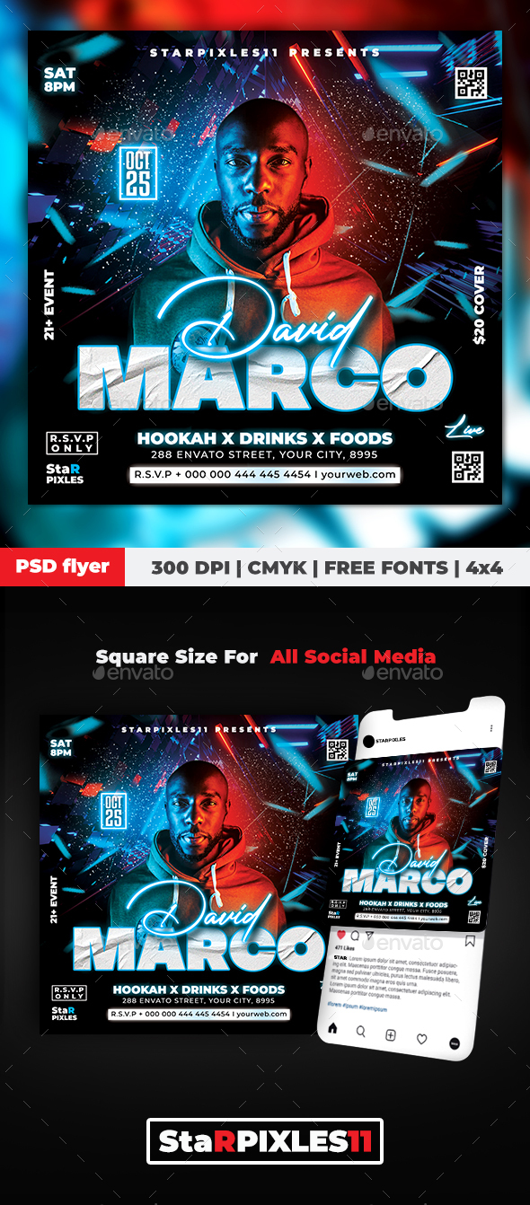 Dj Graphics, Designs & Templates from GraphicRiver