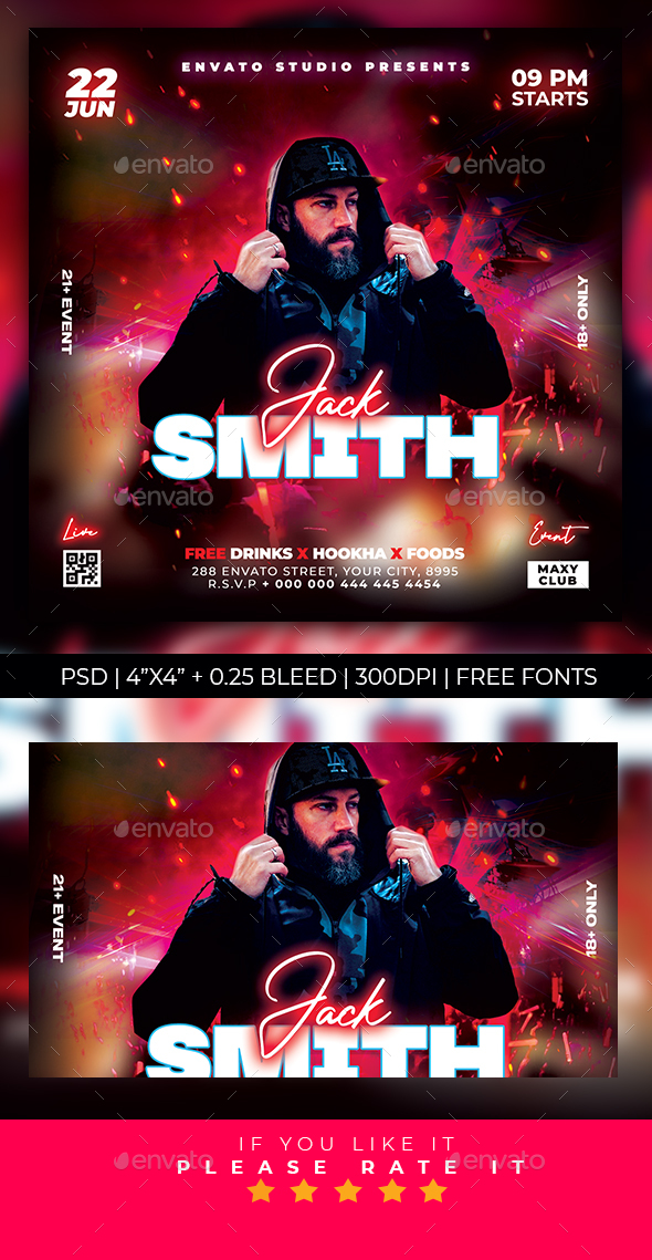 Concert Graphics, Designs & Templates from GraphicRiver