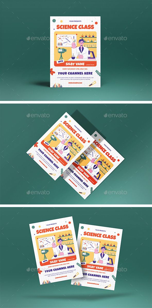 Science Graphics, Designs & Templates from GraphicRiver
