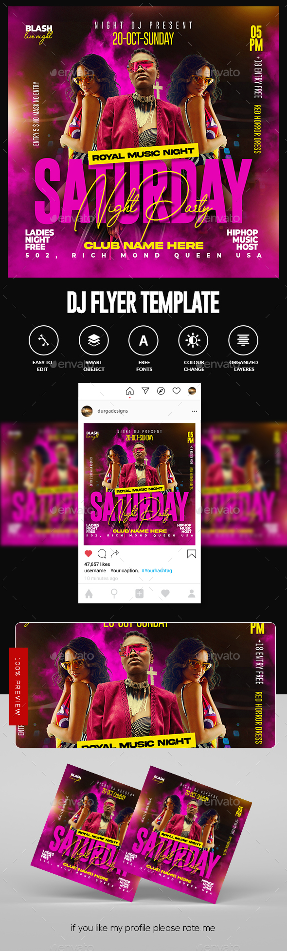 Dj Graphics, Designs & Templates from GraphicRiver