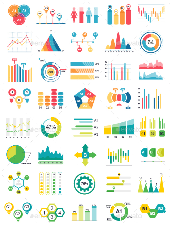 Infographic Graphics, Designs & Templates from GraphicRiver