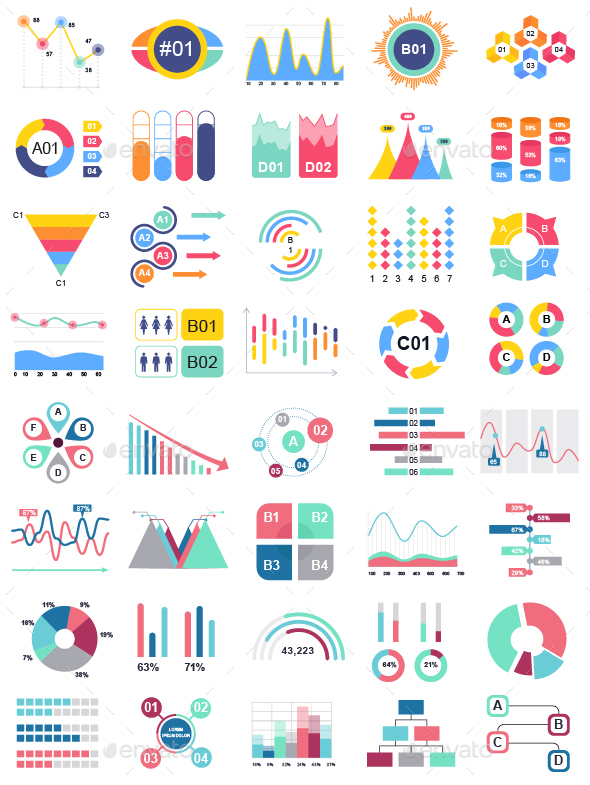 Infographic Graphics, Designs & Templates from GraphicRiver