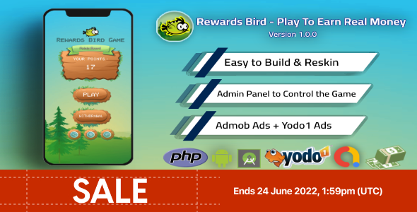 Make A Reward Points App With Mobile App Templates