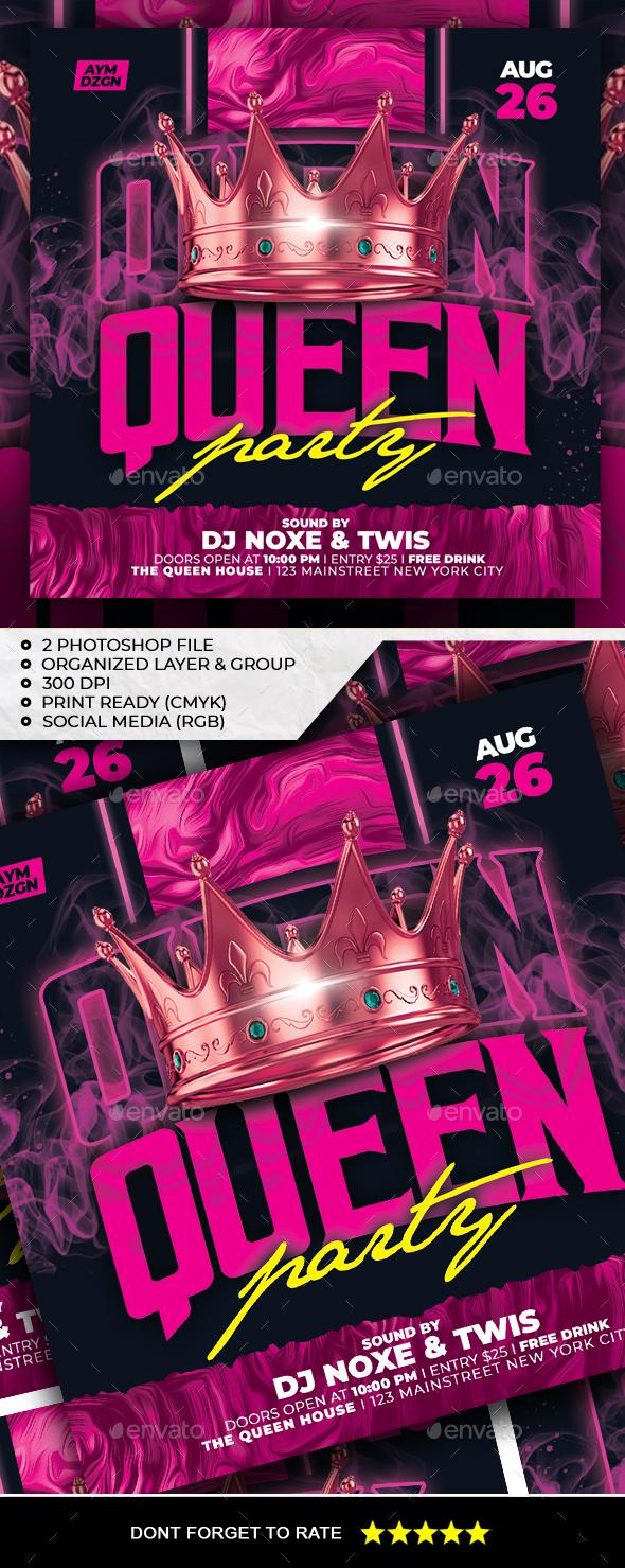 2022's Best Selling Club & Party Flyer Templates