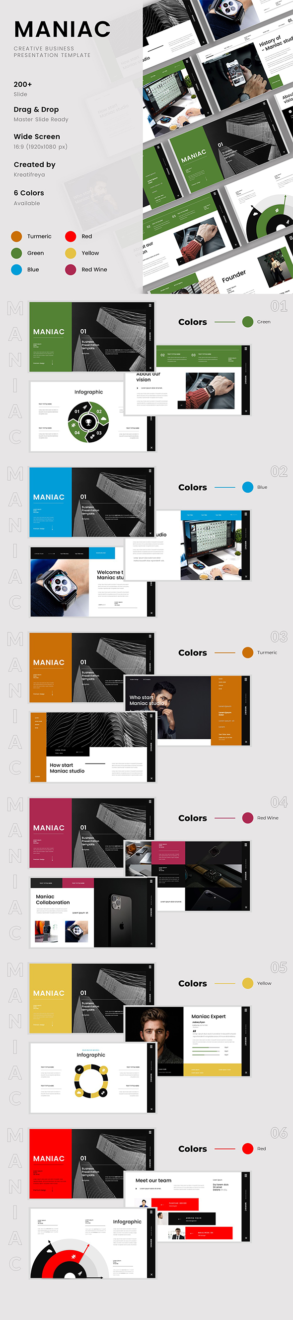Ppt Presentation Templates from GraphicRiver
