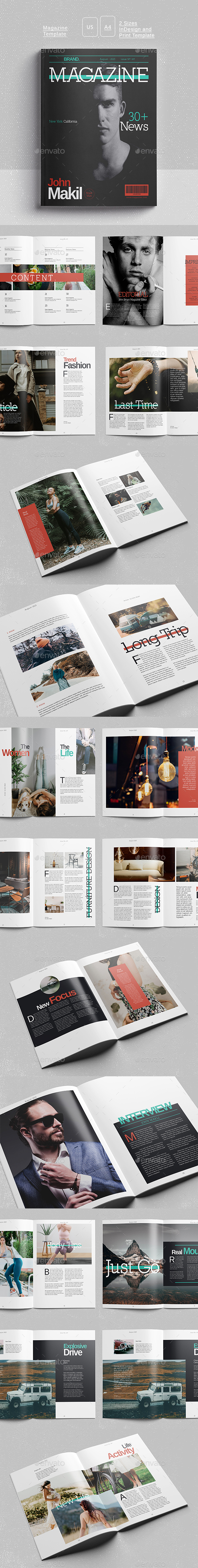Magazine Templates from GraphicRiver