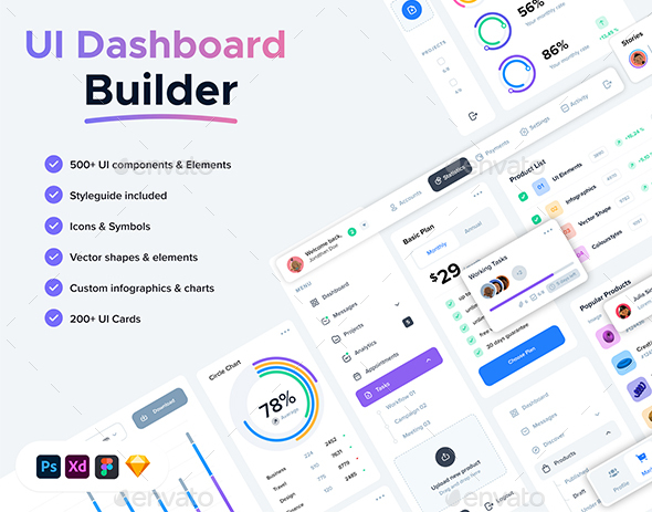 Dashboard Graphics, Designs & Templates from GraphicRiver