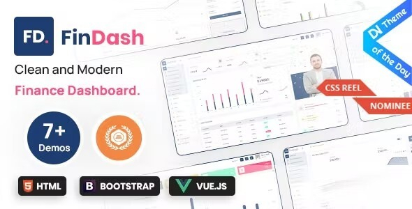 Finance Dashboard Website Templates | ThemeForest