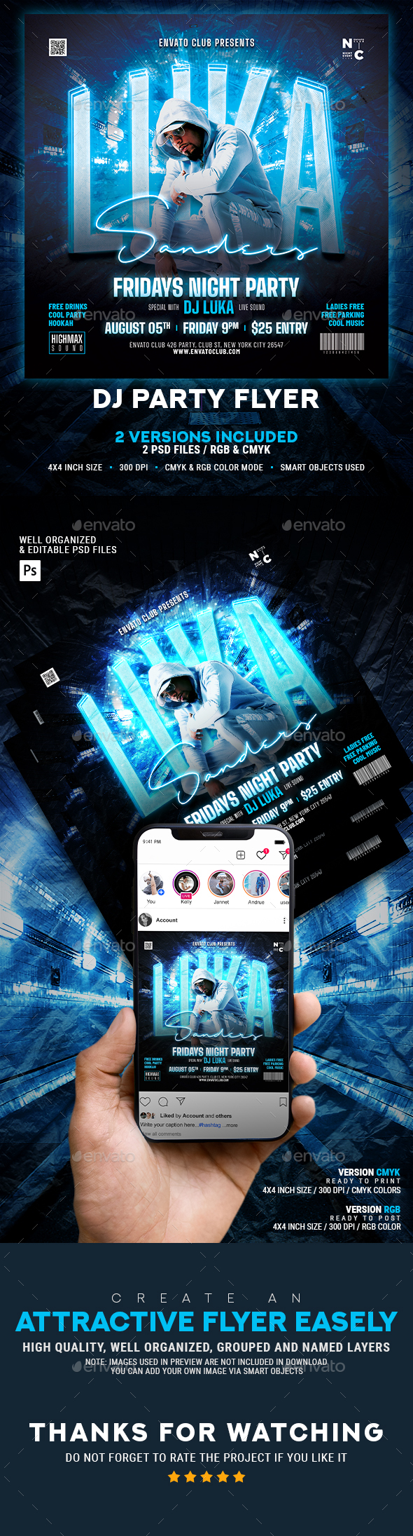 Dj Graphics, Designs & Templates from GraphicRiver