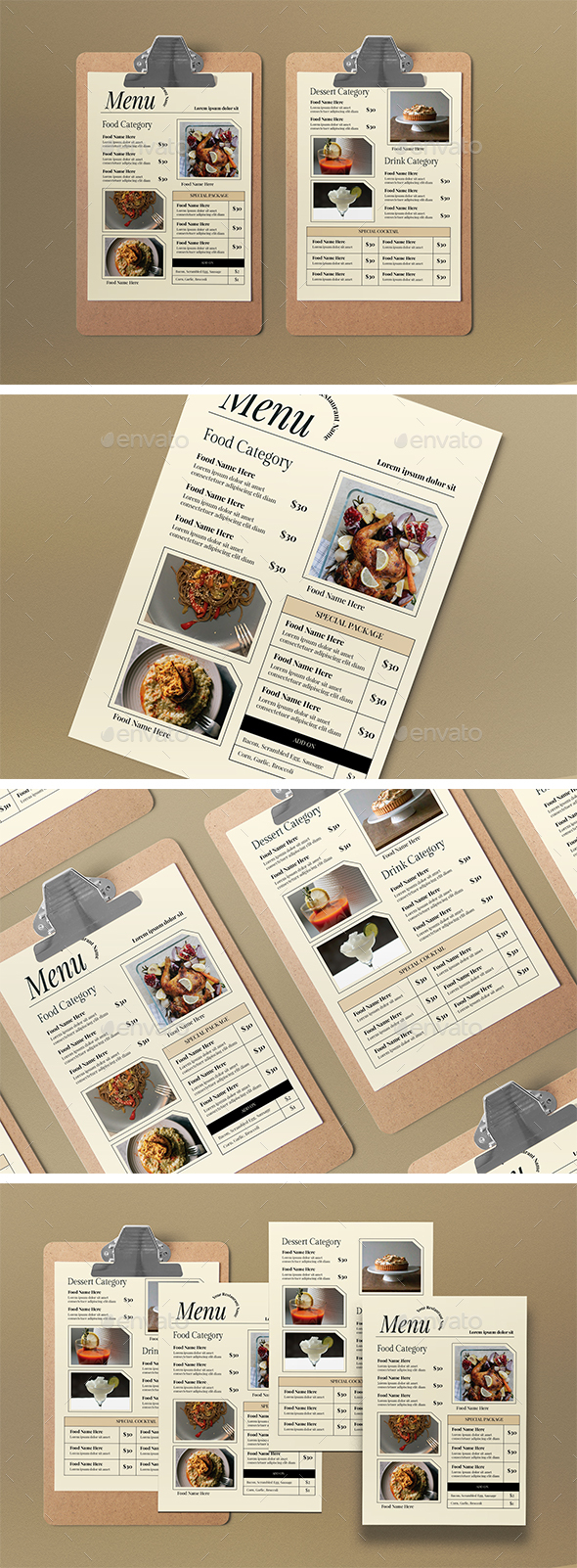 Menu Graphics, Designs & Templates from GraphicRiver