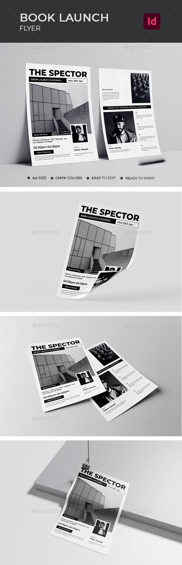 Book Stationery and Design Templates from GraphicRiver