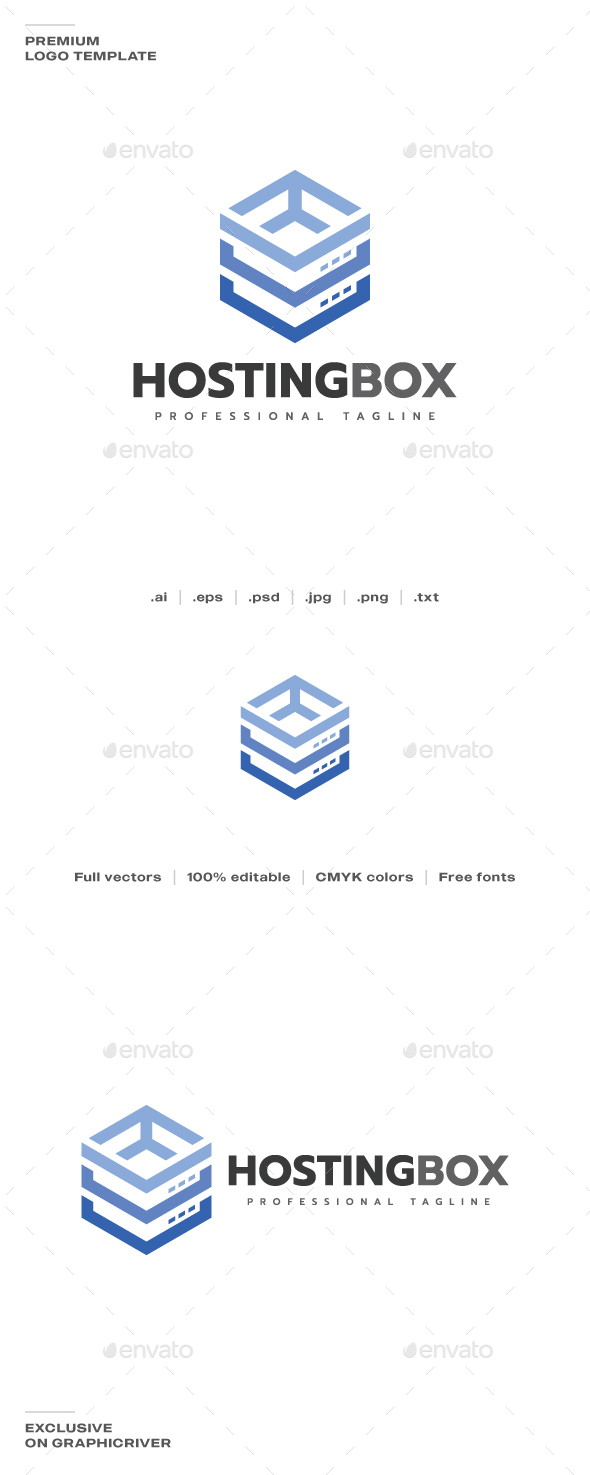 Box Logo Templates from GraphicRiver