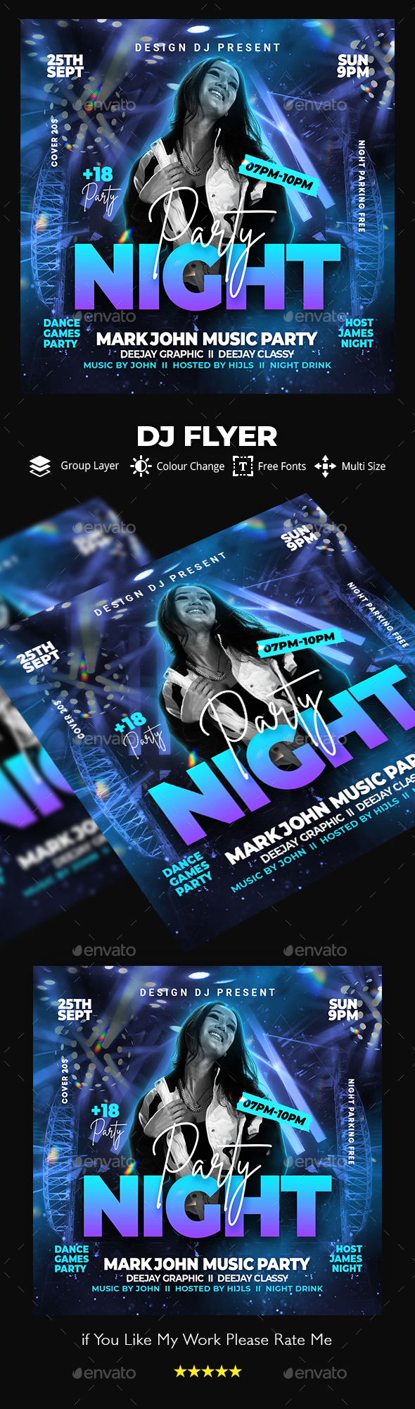 Dj Graphics, Designs & Templates from GraphicRiver