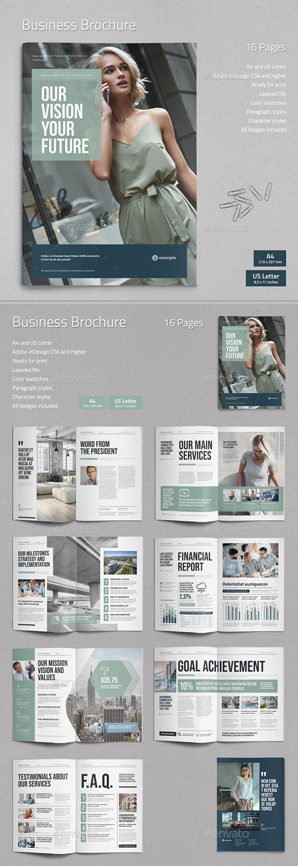 Brochure Graphics, Designs & Templates from GraphicRiver