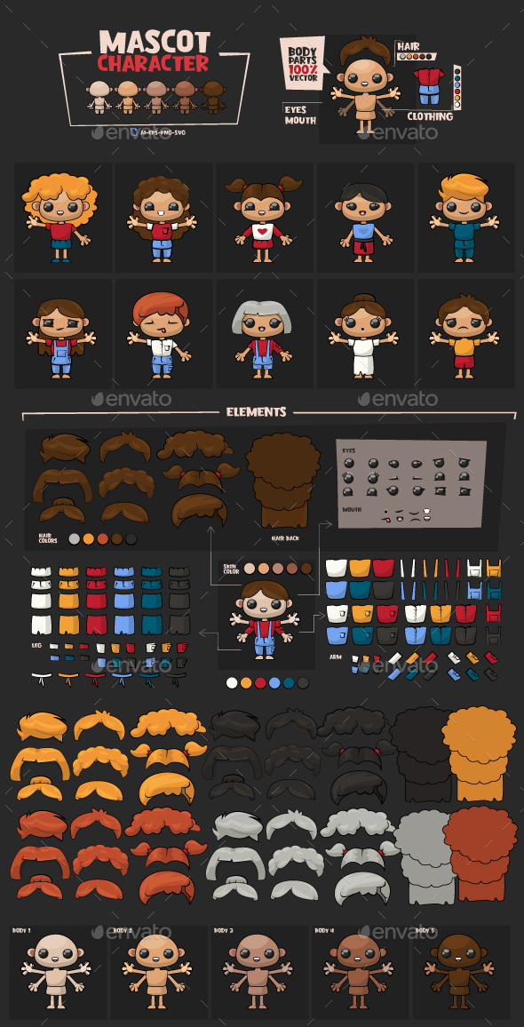 Character Graphics, Designs & Templates from GraphicRiver