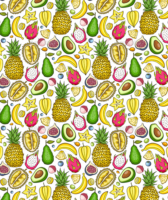 Fruit Graphics, Designs & Templates | GraphicRiver