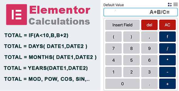 Calculator Plugins, Code & Scripts from CodeCanyon