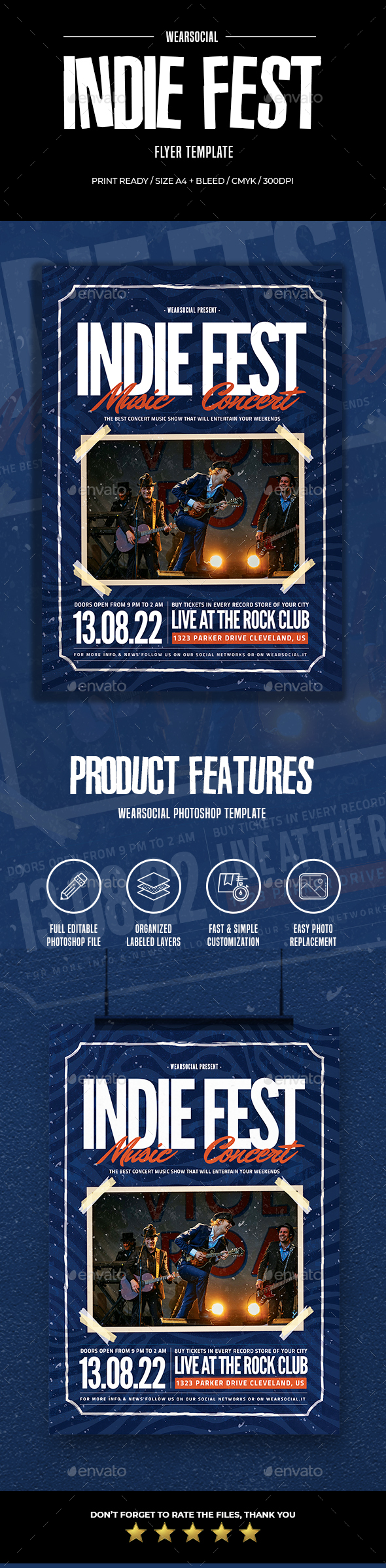 Concert Graphics, Designs & Templates from GraphicRiver