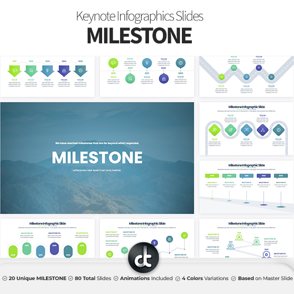 Milestone Graphics, Designs & Templates | GraphicRiver