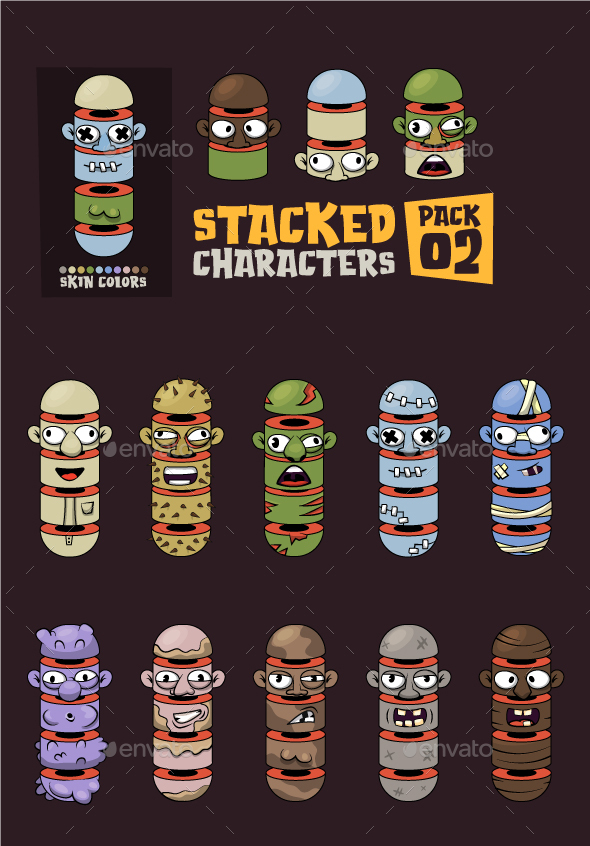 Character Graphics, Designs & Templates from GraphicRiver