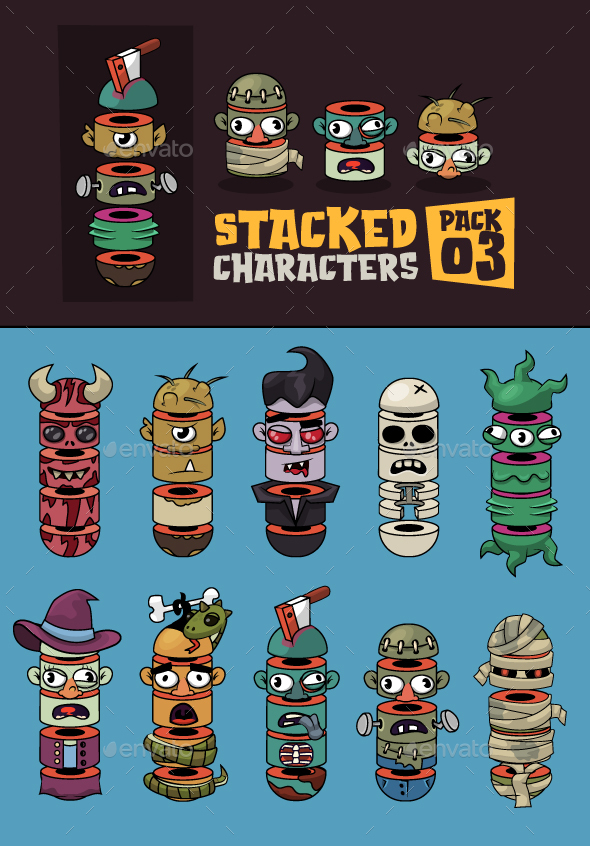 Character Graphics, Designs & Templates from GraphicRiver